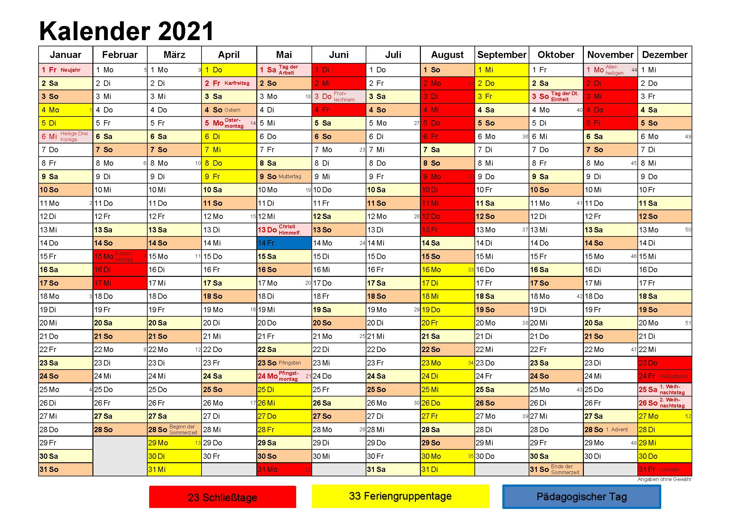 Ferienplan – Waldorfkindergarten Sillenbuch e.V.